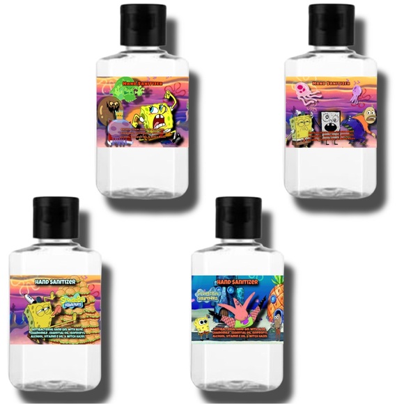 Other | Spongebob Squarepants Hand Sanitizer Set | Poshmark